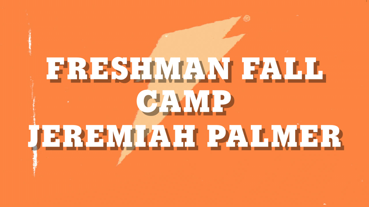 Freshman Fall Camp - Jeremiah Palmer highlights - Hudl