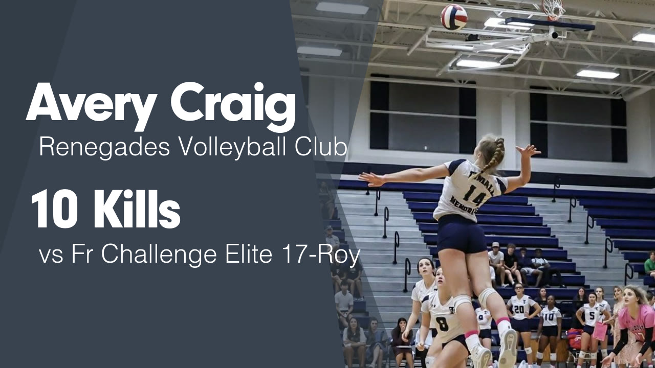 10 Kills vs Fr Challenge Elite 17-Roy - Avery Craig highlights - Hudl