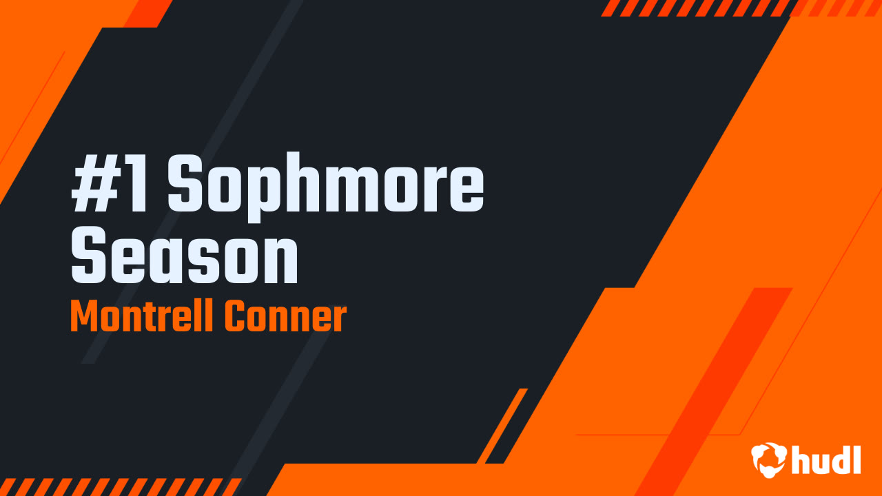 #1 Sophmore Season - Montrell Conner highlights - Hudl