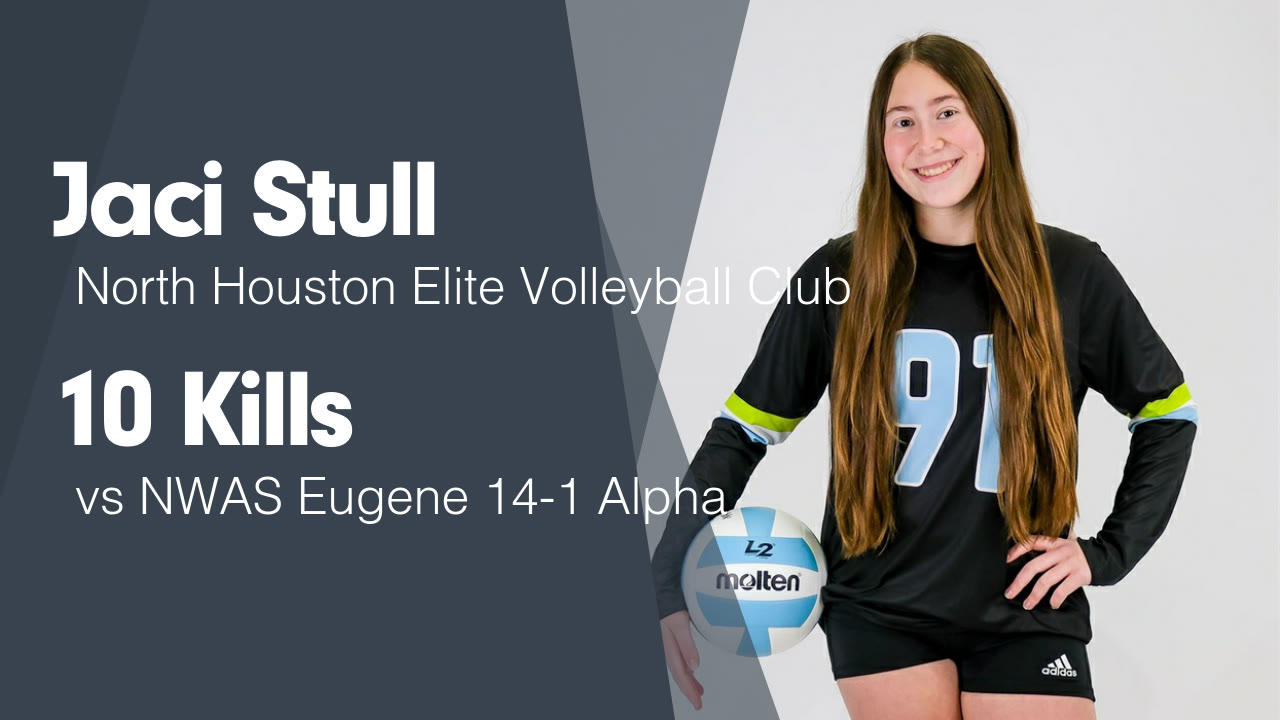 10 Kills vs NWAS Eugene 14-1 Alpha - Jaci Stull highlights - Hudl