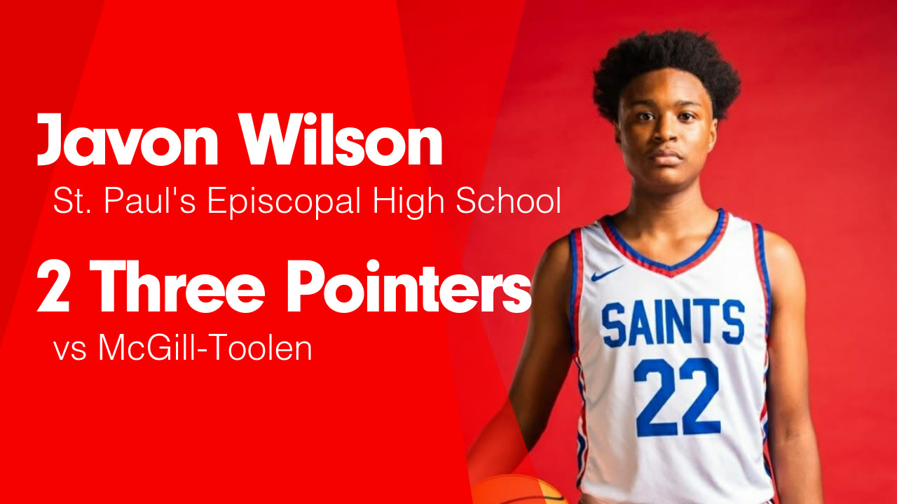 2 Three Pointers vs McGill-Toolen - Javon Wilson highlights - Hudl