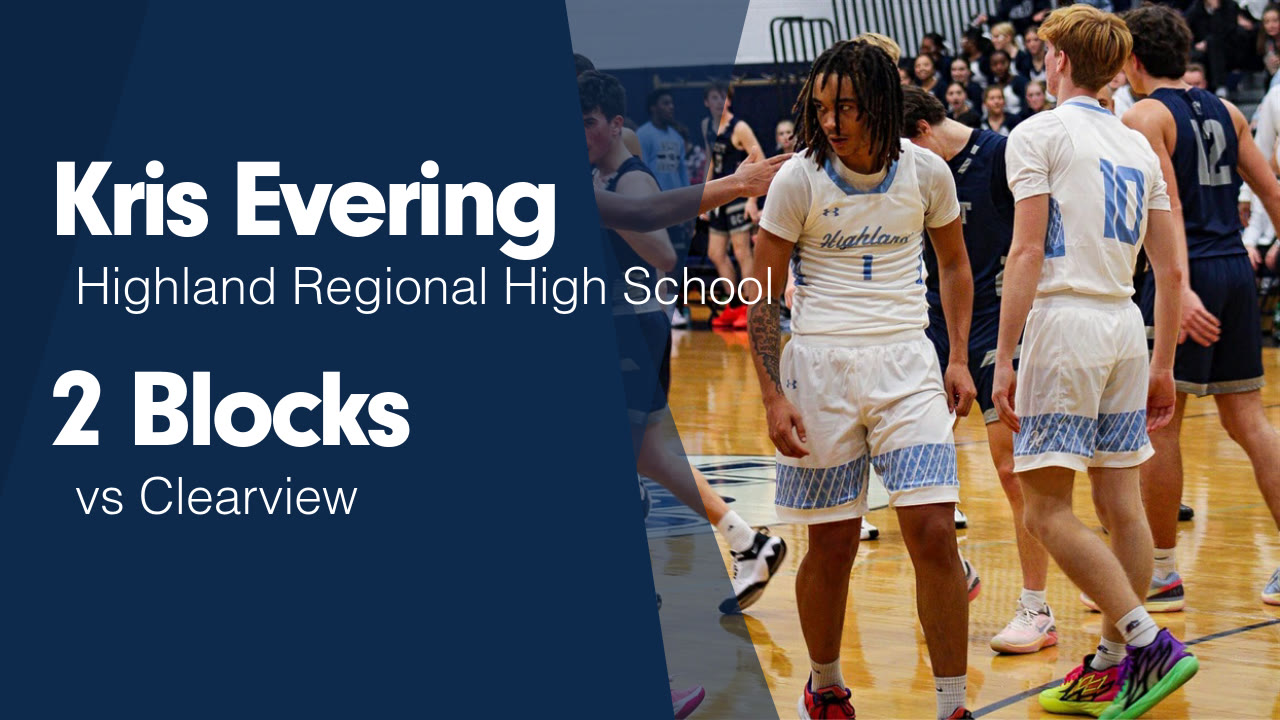 2 Blocks vs Clearview - Kris Evering highlights - Hudl