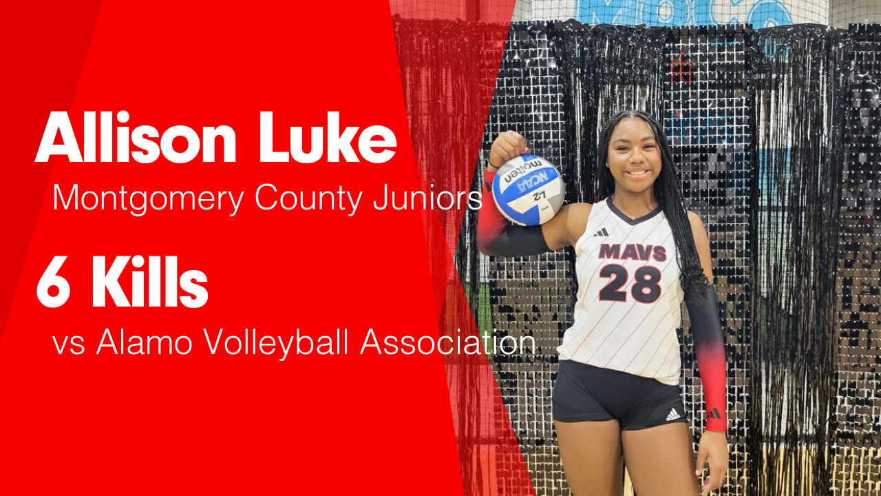 6 Kills vs Alamo Volleyball Association - Allison Luke highlights - Hudl
