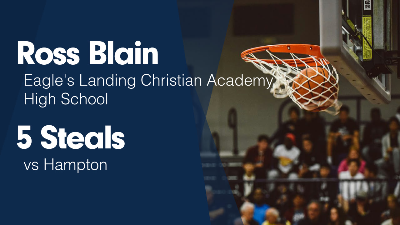 5 Steals vs Hampton - Ross Blain highlights - Hudl