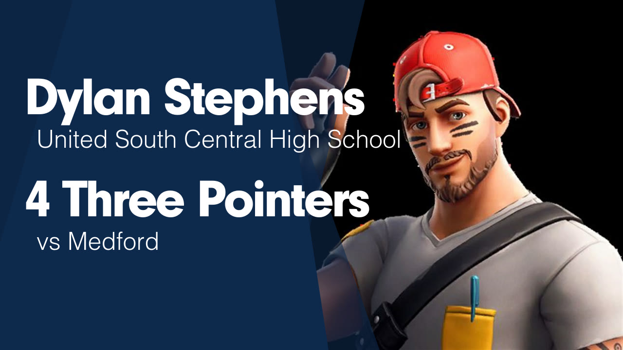 4 Three Pointers vs Medford - Dylan Stephens highlights - Hudl