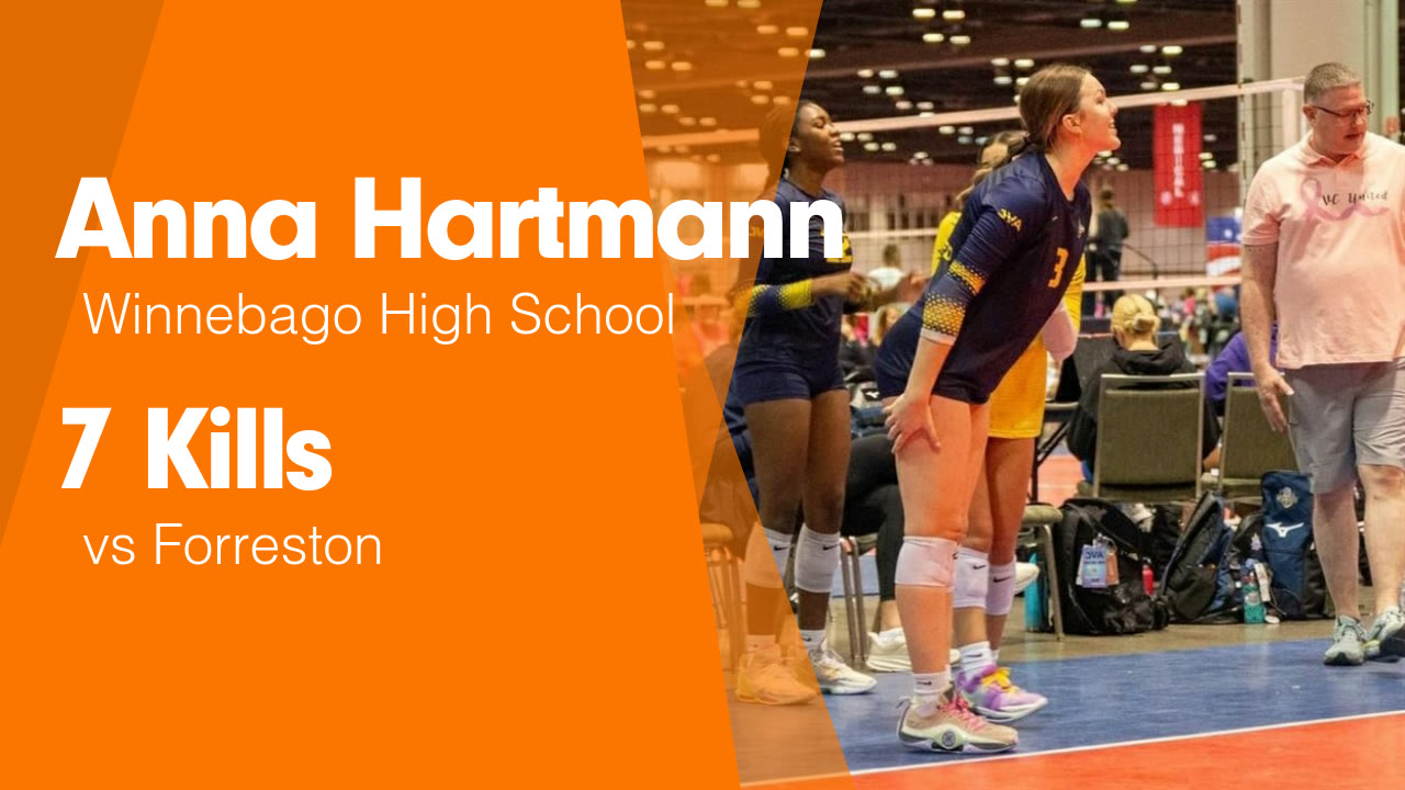 7 Kills vs Forreston - Anna Hartmann highlights - Hudl