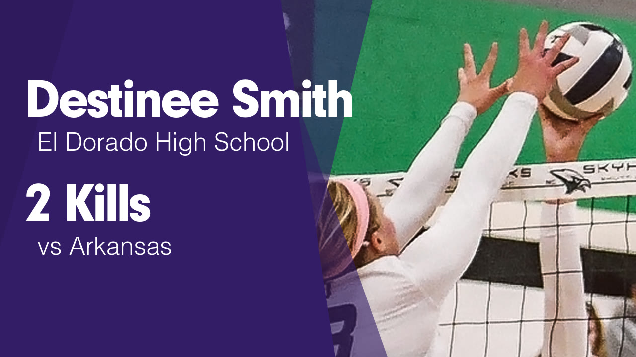 2 Kills vs Arkansas - Destinee Smith highlights - Hudl