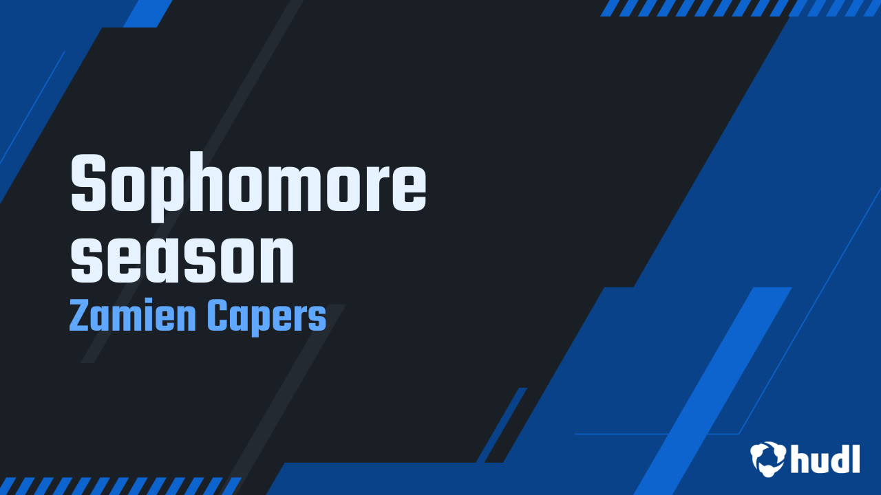 Sophomore season - Zamien Capers highlights - Hudl