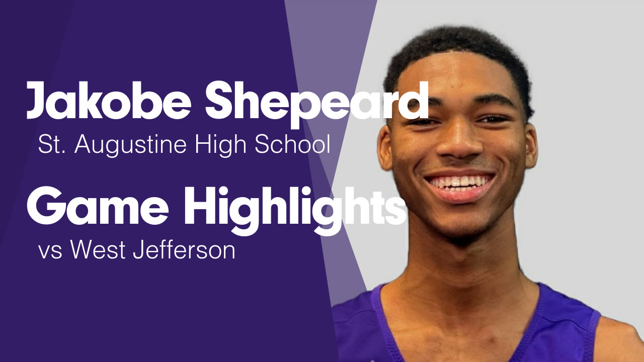 Game Highlights vs West Jefferson - Jakobe Shepeard highlights - Hudl