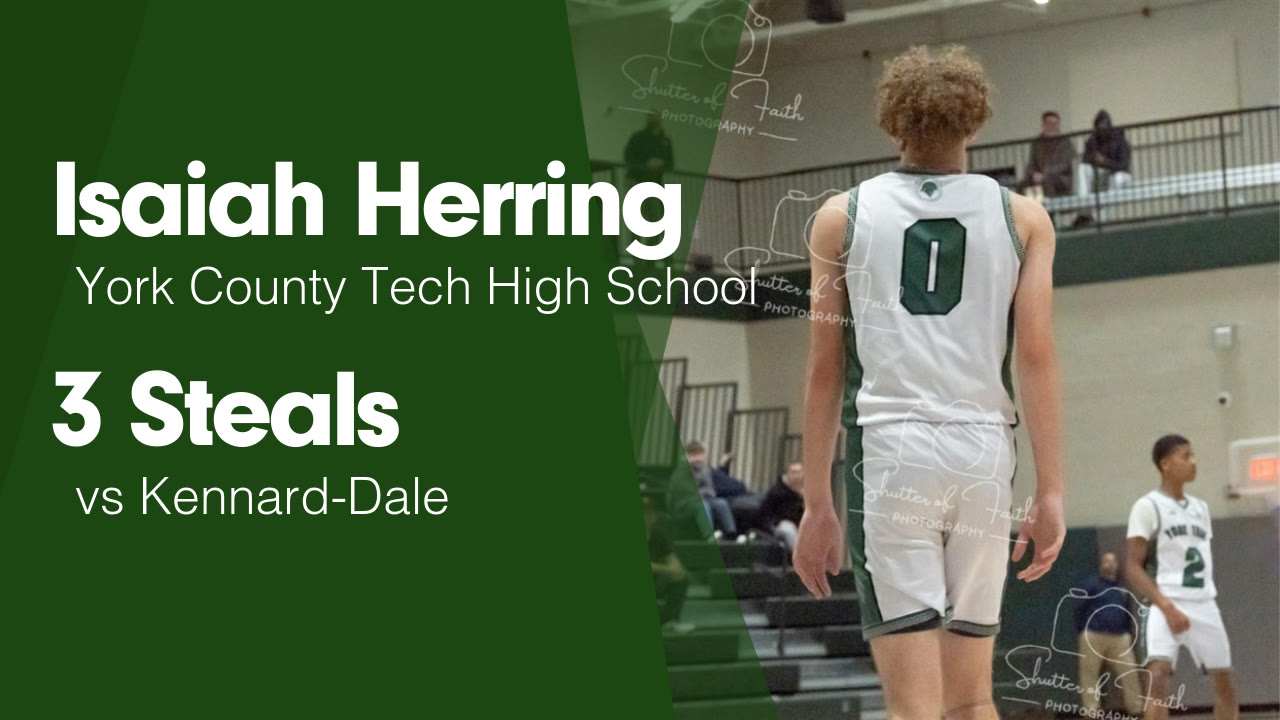 3 Steals vs Kennard-Dale - Isaiah Herring highlights - Hudl