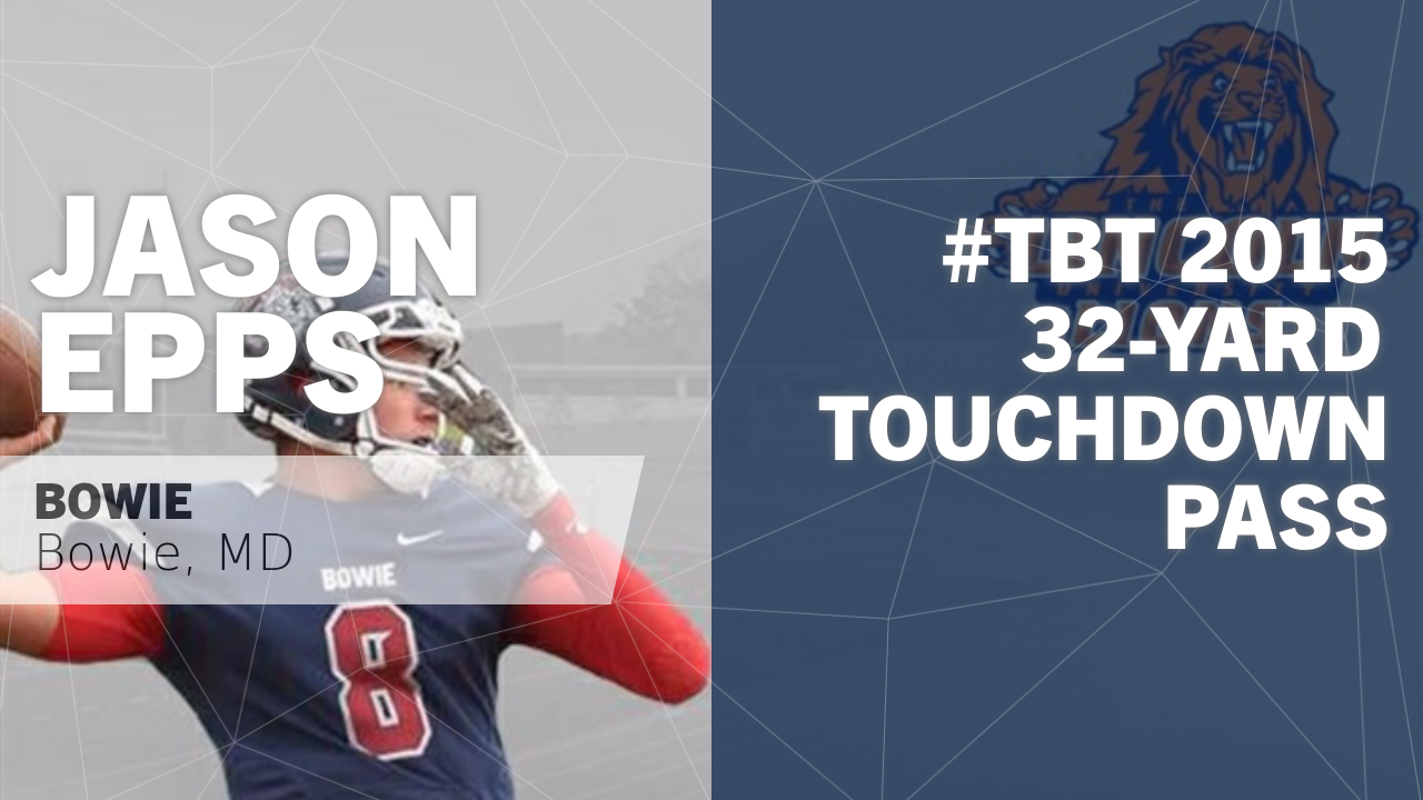 #TBT 2015: 32-yard Touchdown Pass vs High Point - Jason Epps highlights - Hudl
