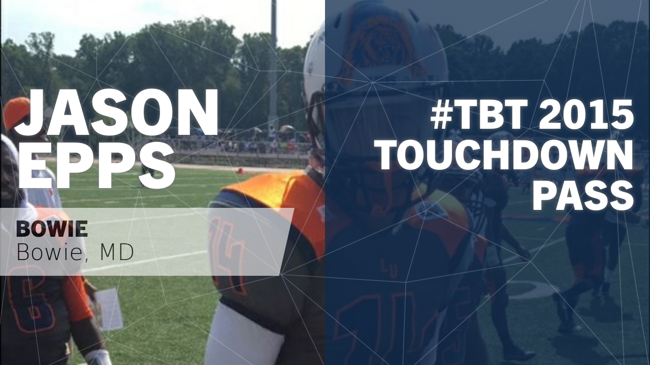 #TBT 2015: Touchdown Pass vs Wise - Jason Epps highlights - Hudl