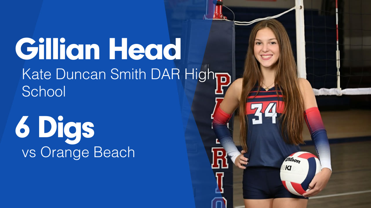 6 Digs vs Orange Beach - Gillian Head highlights - Hudl