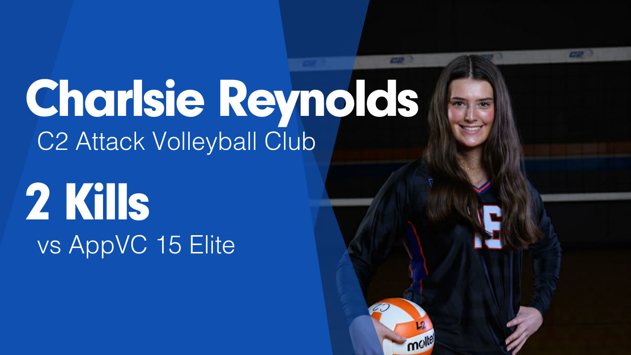 2 Kills vs AppVC 15 Elite - Charlsie Reynolds highlights - Hudl