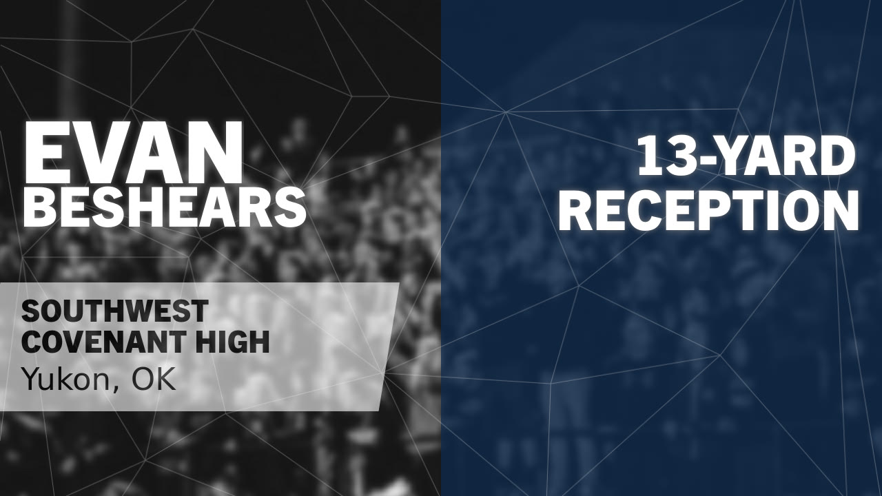 13-yard Reception vs Thomas-Fay-Custer - Evan Beshears highlights - Hudl