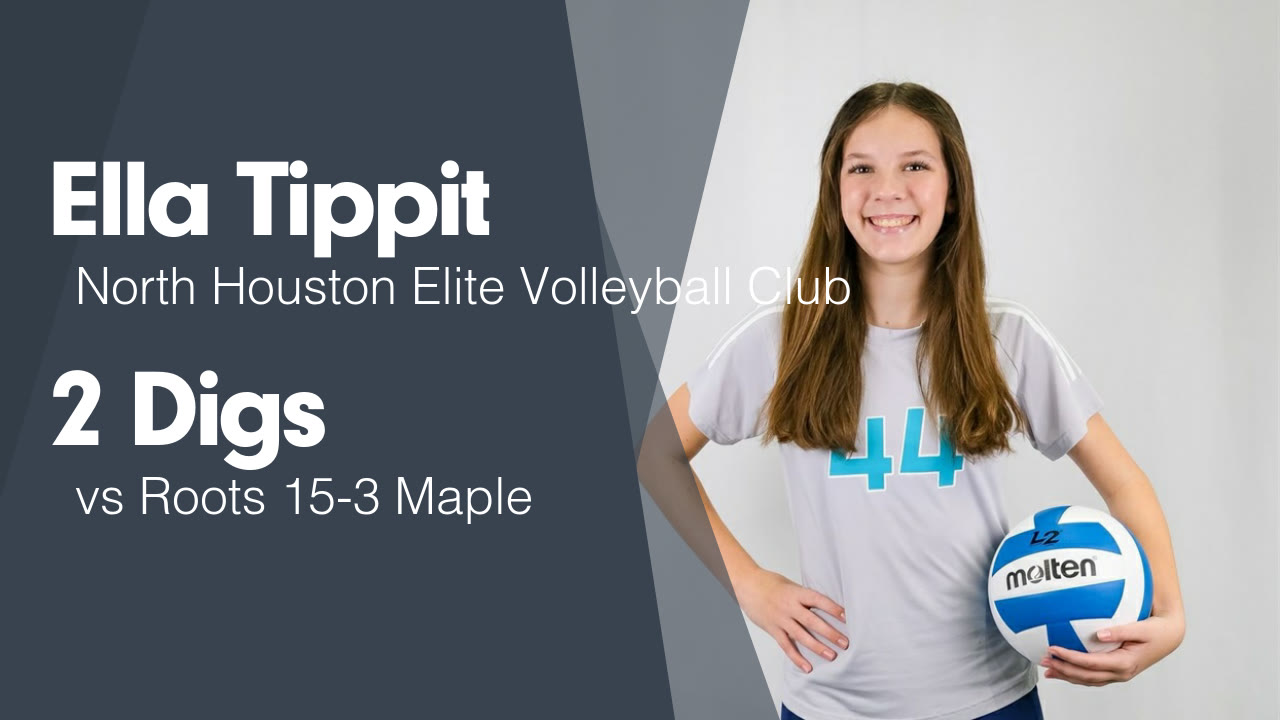 2 Digs vs Roots 15-3 Maple - Ella Tippit highlights - Hudl