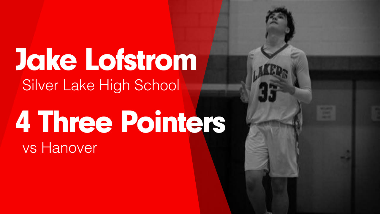 4 Three Pointers vs Hanover - Jake Lofstrom highlights - Hudl