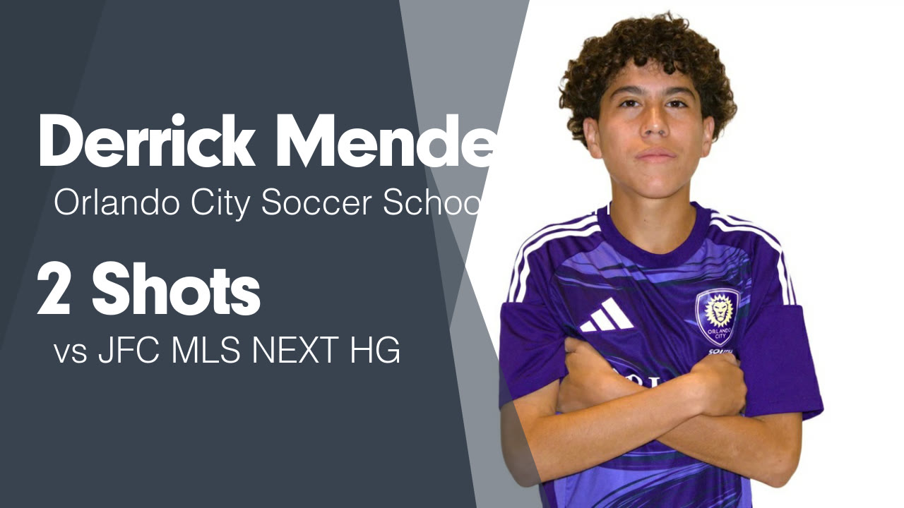 2 Shots vs JFC MLS NEXT HG - Derrick Mendez highlights - Hudl