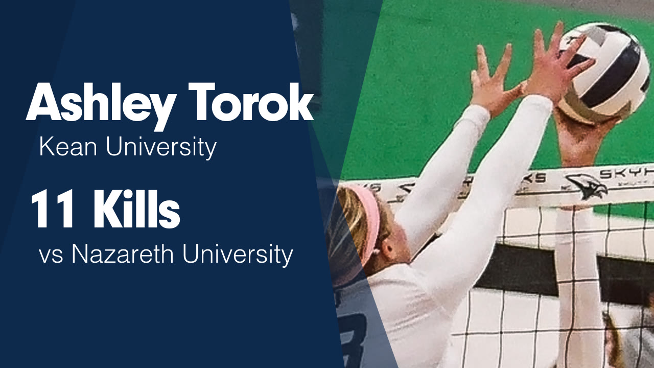 11 Kills vs Nazareth University - Ashley Torok highlights - Hudl