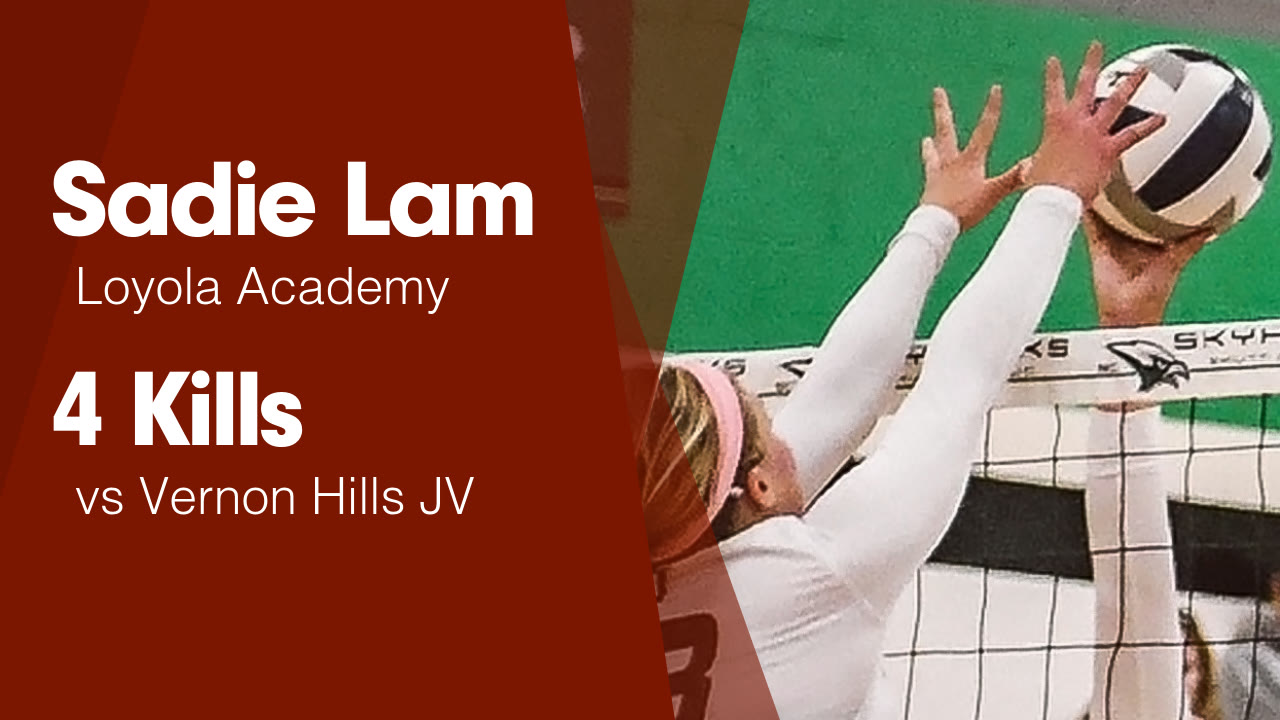 4 Kills vs Vernon Hills JV - Sadie Lam highlights - Hudl