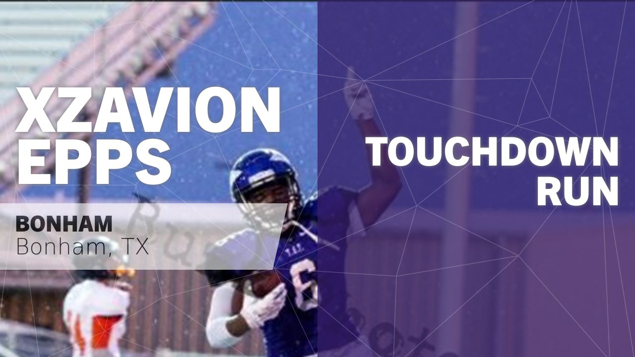 Touchdown Run vs Wills Point - Xzavion Epps highlights - Hudl