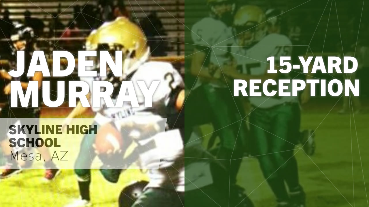 15-yard Reception vs Mountain Ridge - Jaden Murray highlights - Hudl