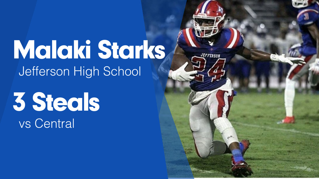 3 Steals vs Central - Malaki Starks highlights - Hudl