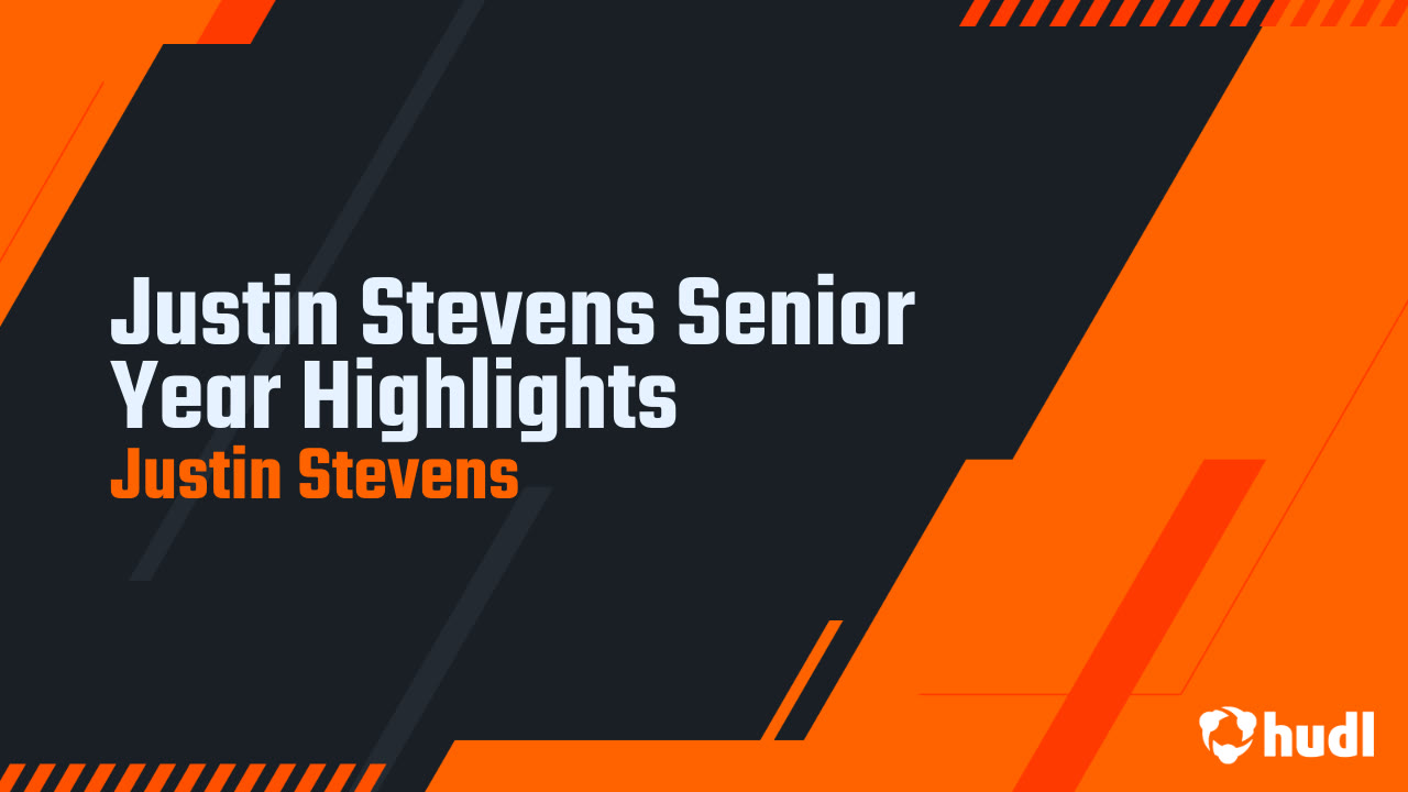 Justin Stevens Senior Year Highlights - Justin Stevens highlights - Hudl