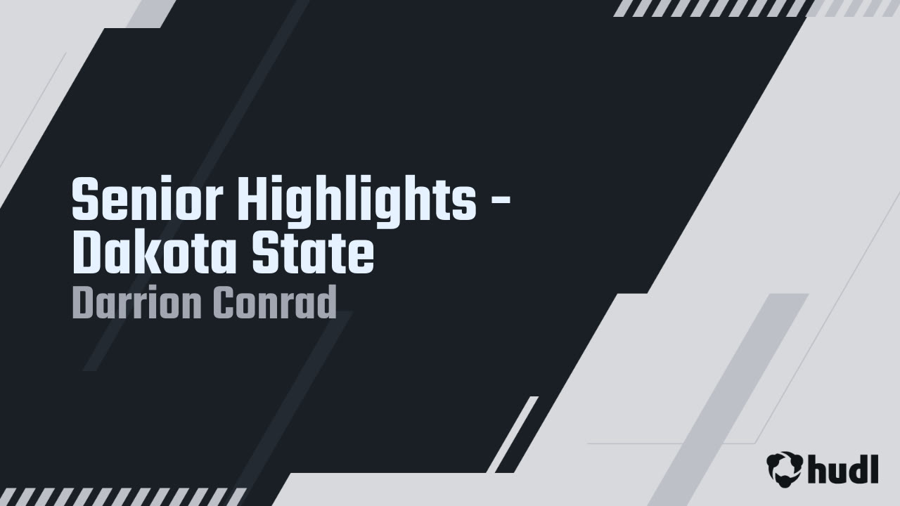 Senior Highlights - Dakota State - Darrion Conrad highlights - Hudl