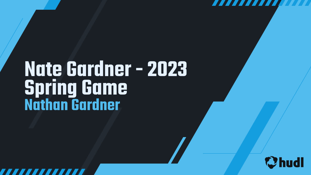 Nate Gardner - 2023 Spring Game - Nathan Gardner highlights - Hudl