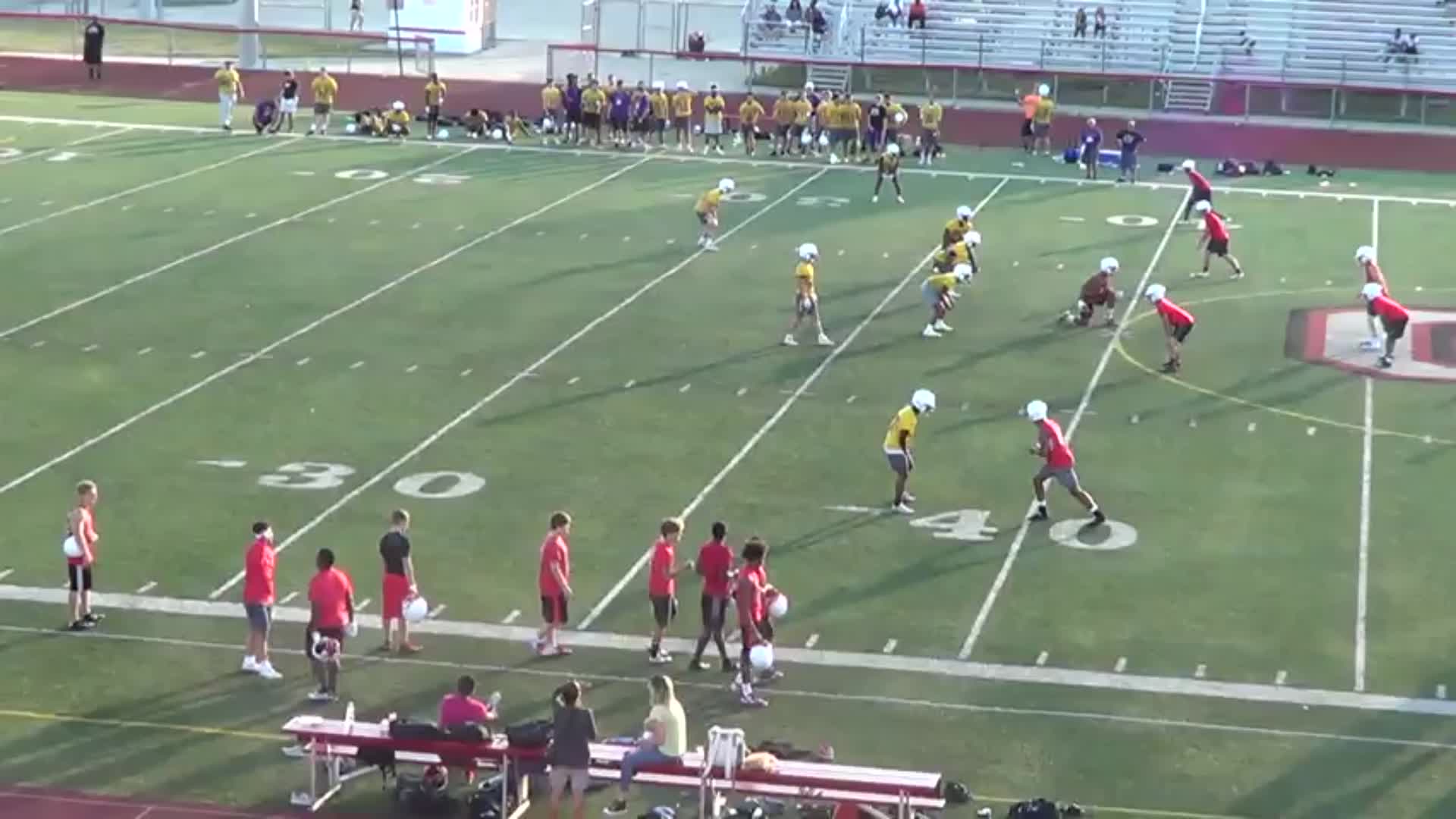 7 on 7 7/18/18 - Ricky Odum highlights - Hudl
